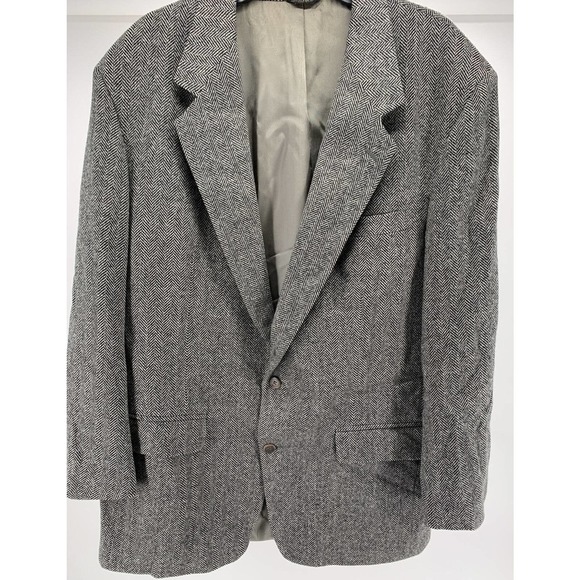 Orvis | Suits & Blazers | Orvis Mens Wool Blazer Jacket Herringbone ...
